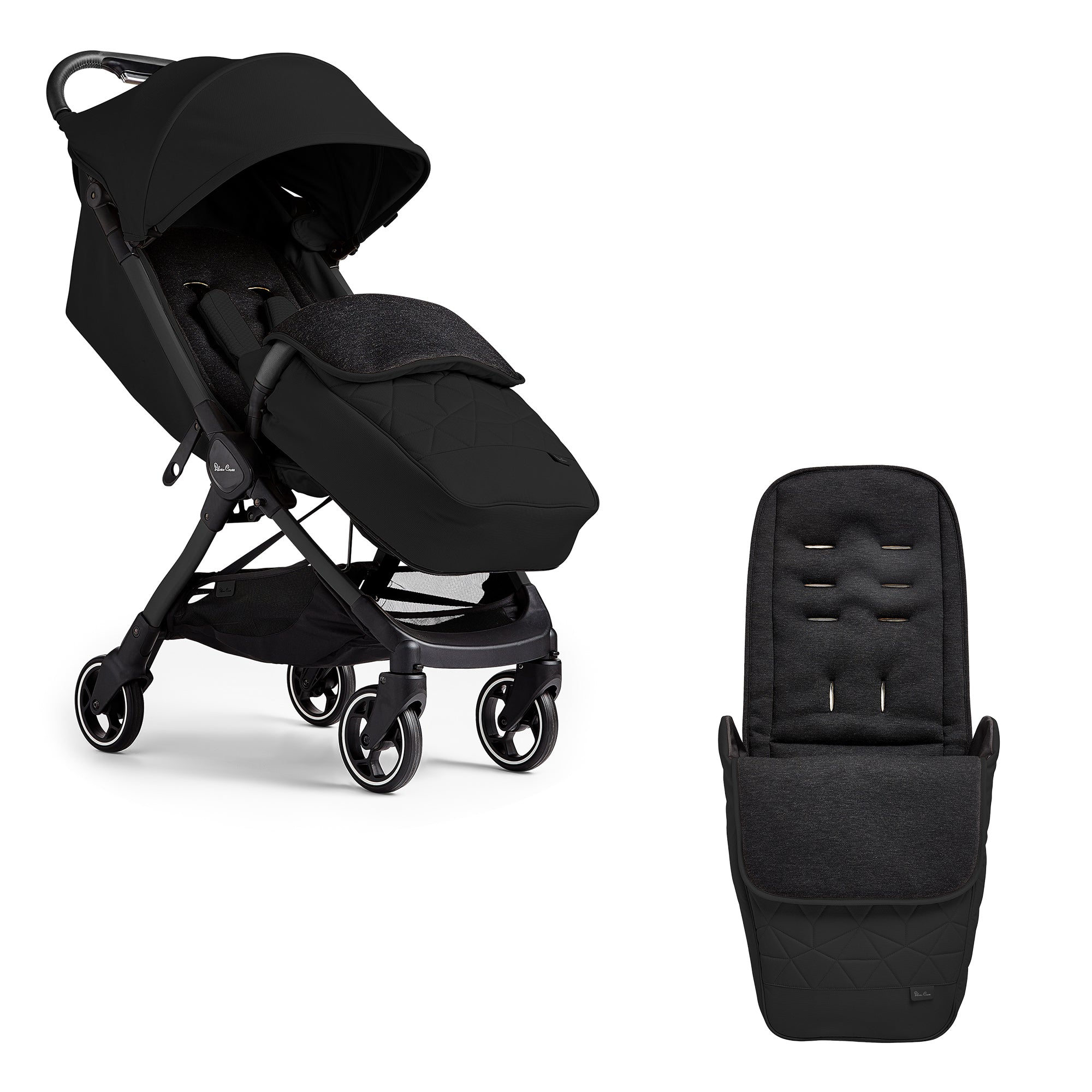 Sliver Cross Clic 2 and Footmuff Bundle – Baby and Nursery World